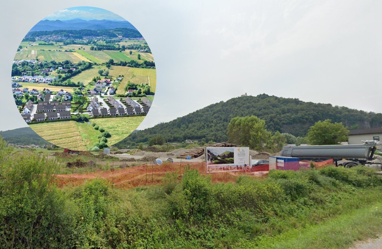 Največje novo naselje hiš, ki skrbi župana. Kako odgovarja investitor ...